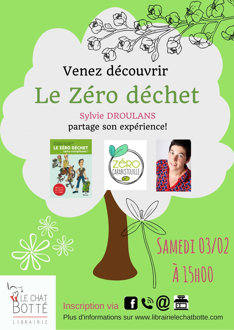 Le Zéro déchet » Librairie le Chat Botté